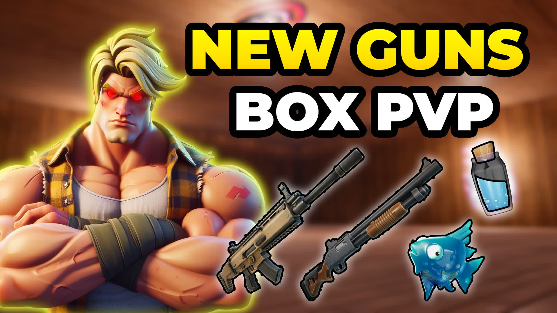 NEW GUNS BOX FIGHT (16 PLAYERS) 📦 3707-4771-8889 من ابتكار spiker ...