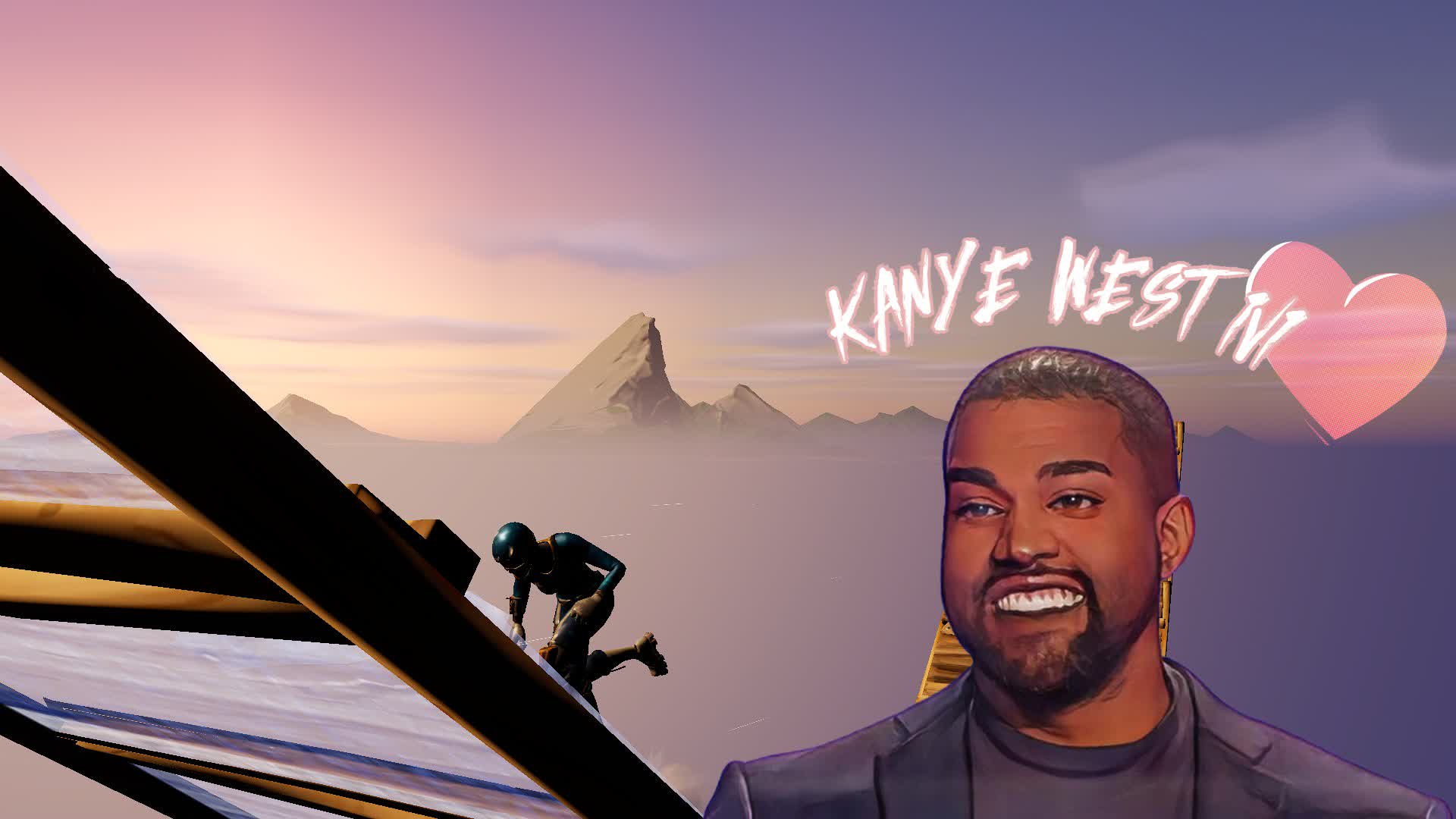 Kanye West 1v1 6388-2740-2749 par bulbousthighknot - Fortnite