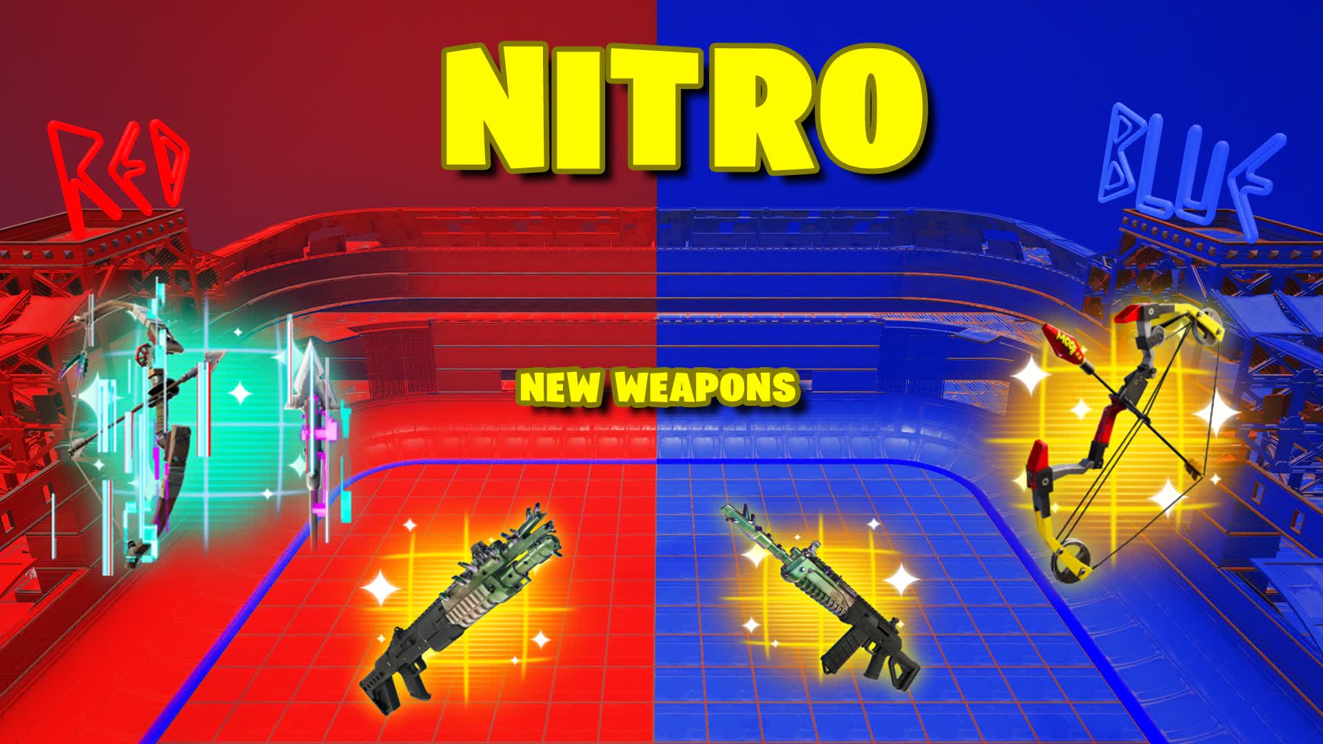 NITRO RED VS BLUE 🔴🔵 0356-4362-3875 by dream_fn - Fortnite Creative Map ...