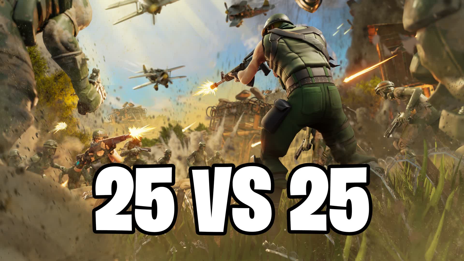 🔴BATTLEGROUND - 25 VS 25 5334-1680-2406 by gneazyx - Fortnite Creative ...