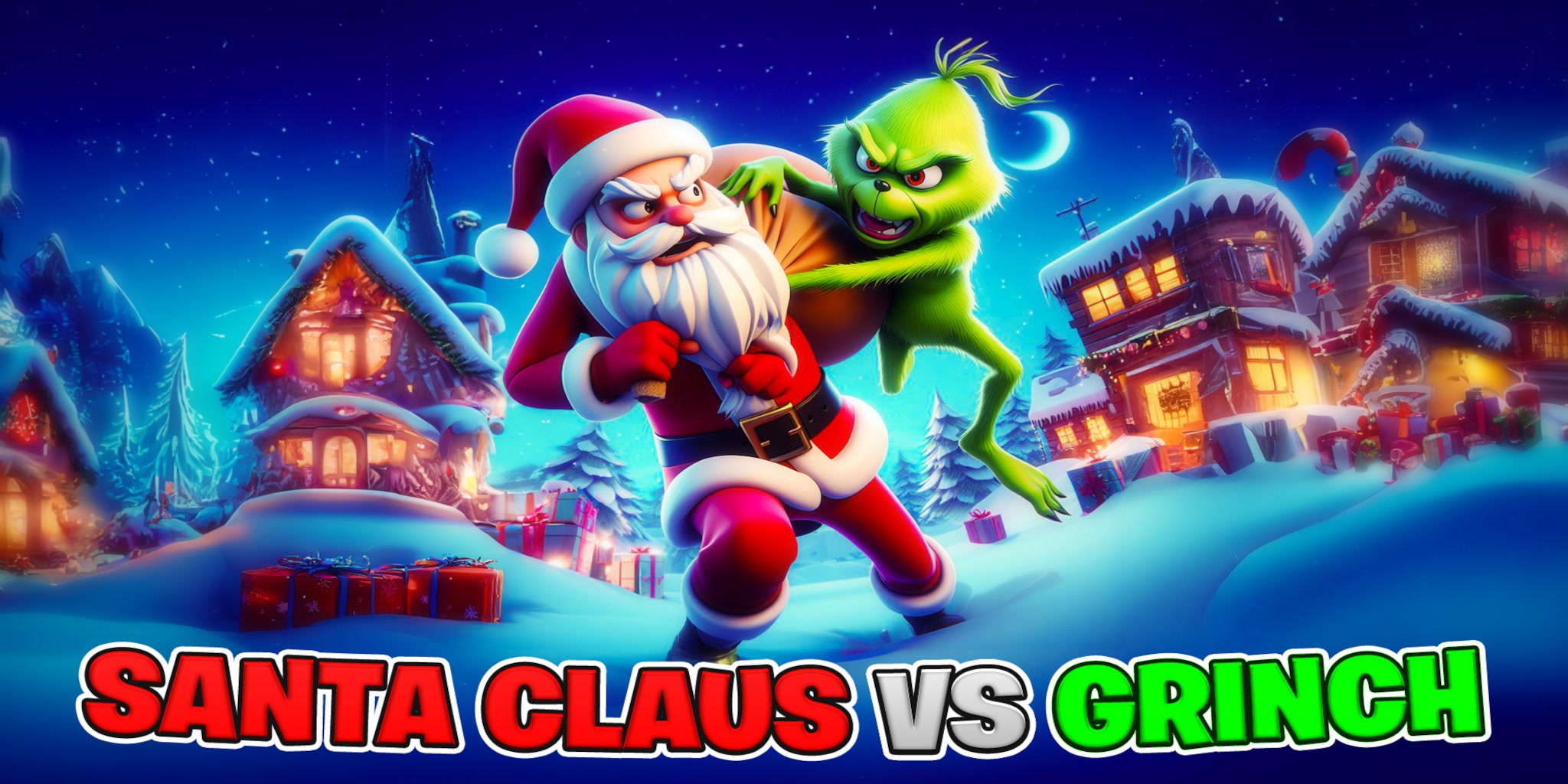 🎅SANTA VS GRINCH🐸 9696-3899-1725 by crixon - Fortnite Creative Map Code - Fortnite.GG