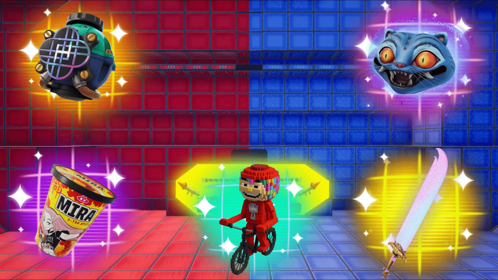 INSANE BRAINROT KPOP🔴🔵RED VS BLUE 6671-0837-2372 by frozo - Fortnite ...