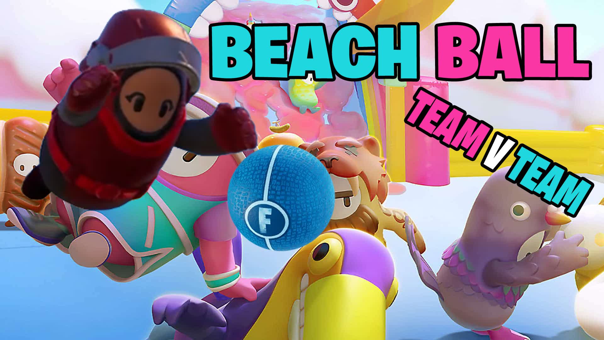NEW BEACH BALL - FALL GUYS🤾 4395-9667-8983 by or_xp - Fortnite Creative ...
