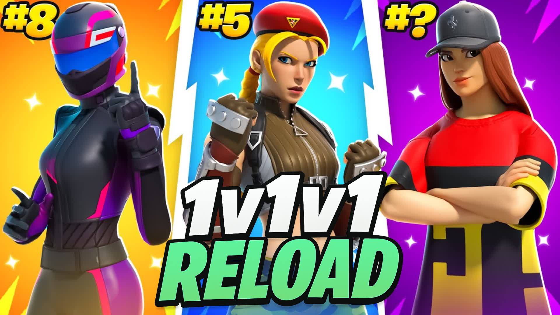 thetwozin tarafından üretilen 1v1v1 Reload 1v1 Free for All 4419-1272-2040 - Fortnite