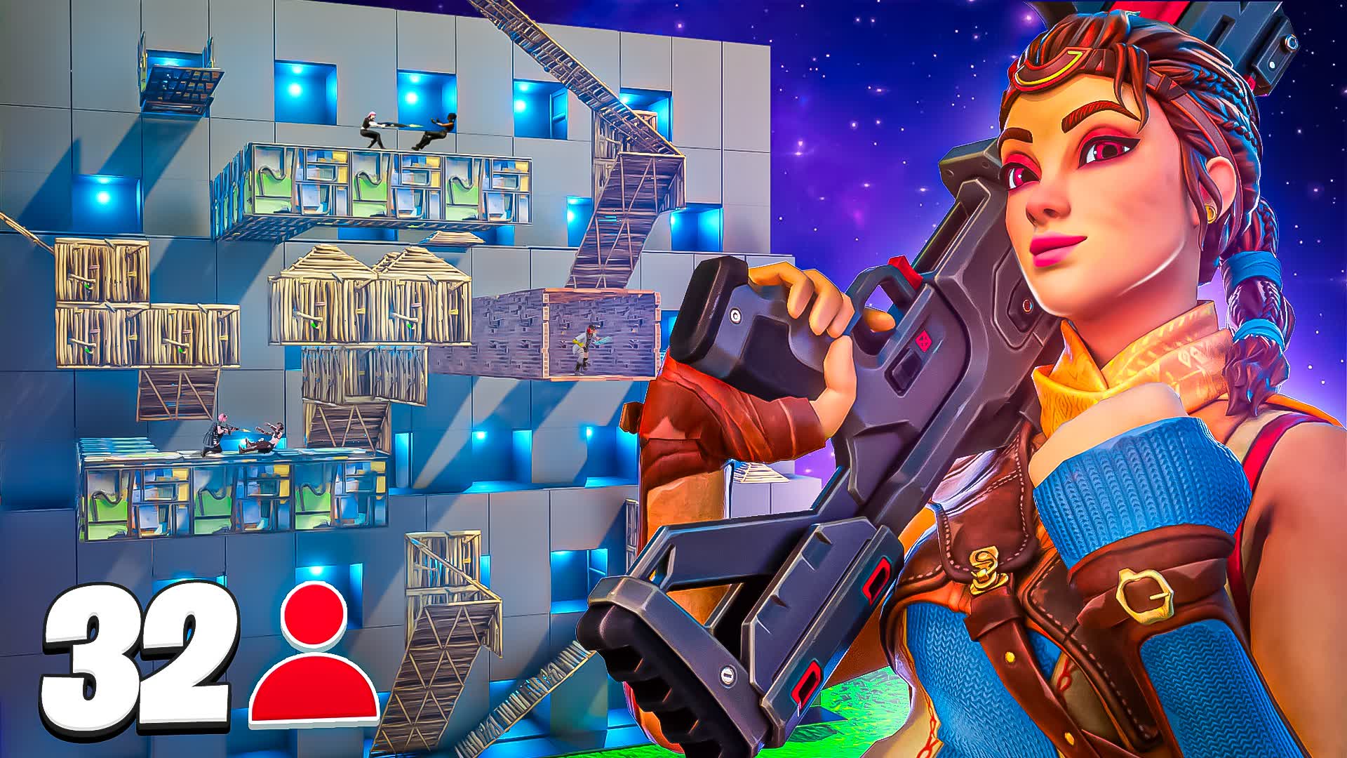 ZONE WARS - 32 PLAYERS (NEW BIOME) 3489-2762-1108 by blackoutz - Fortnite Creative Map Code ...