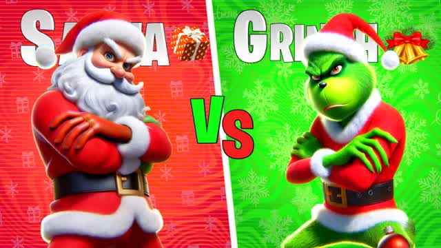 chelofn的NEW🎅 SANTA VS GRINCH 🤢6236-4238-1956 - Fortnite