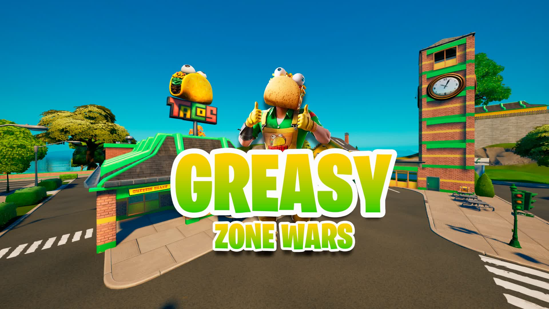 Greasy Grove Zone Wars 2898-6322-7643 by ayarnicoo - Fortnite Creative ...