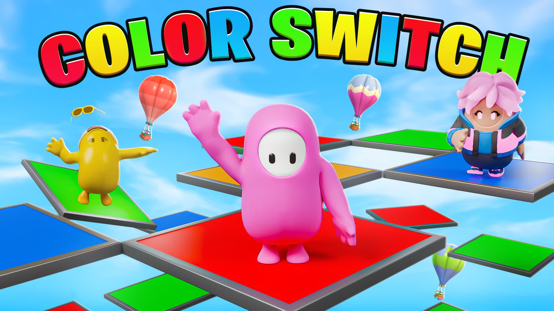 🌈FALL GUYS - COLOR SWITCH⭐ 8567-7102-3418 by mohze - Fortnite Creative ...