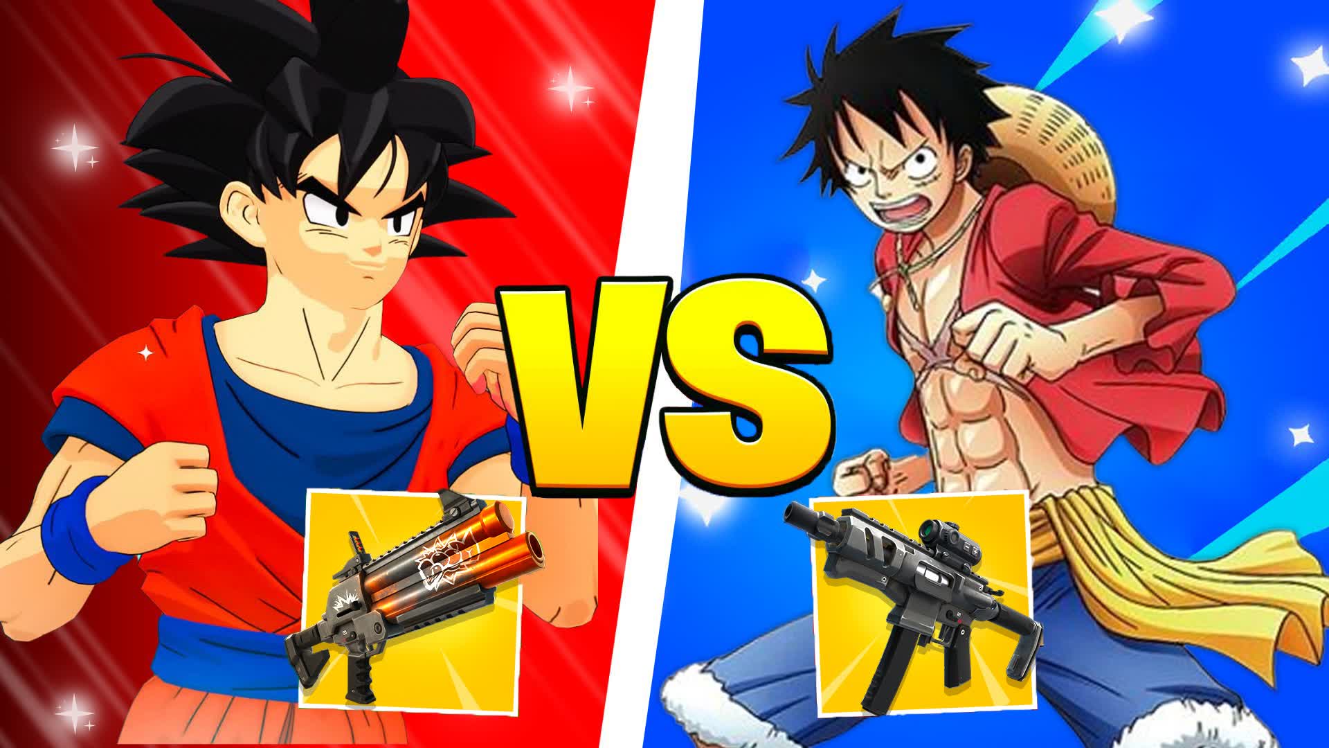 🌀 GOKU VS LUFFY 👒 1785-2025-5625 by leash - Fortnite Creative Map Code ...