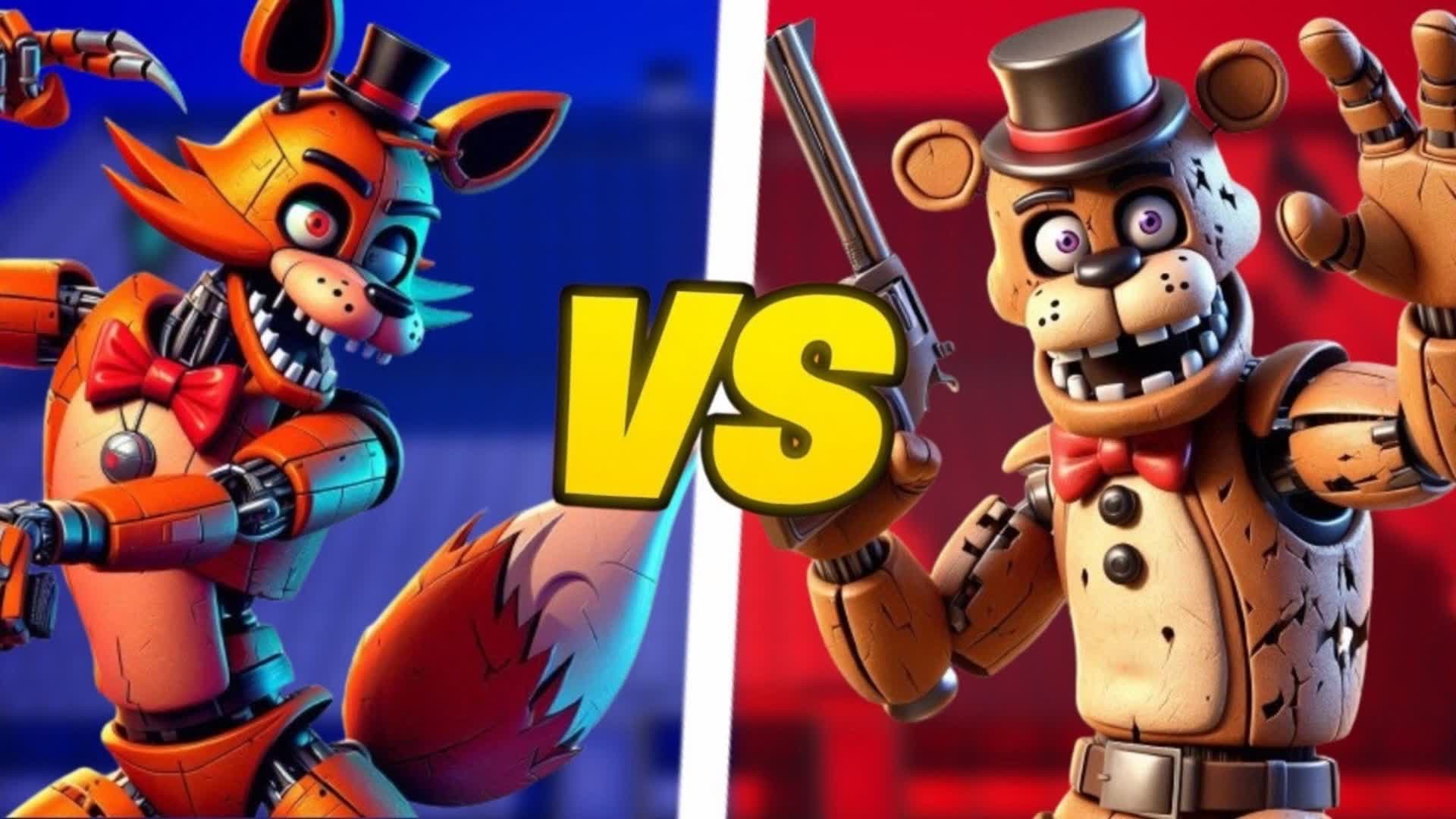 FOXY VS FREDDY🐻 3858-0942-9781 by mykhai - Fortnite Creative Map Code ...