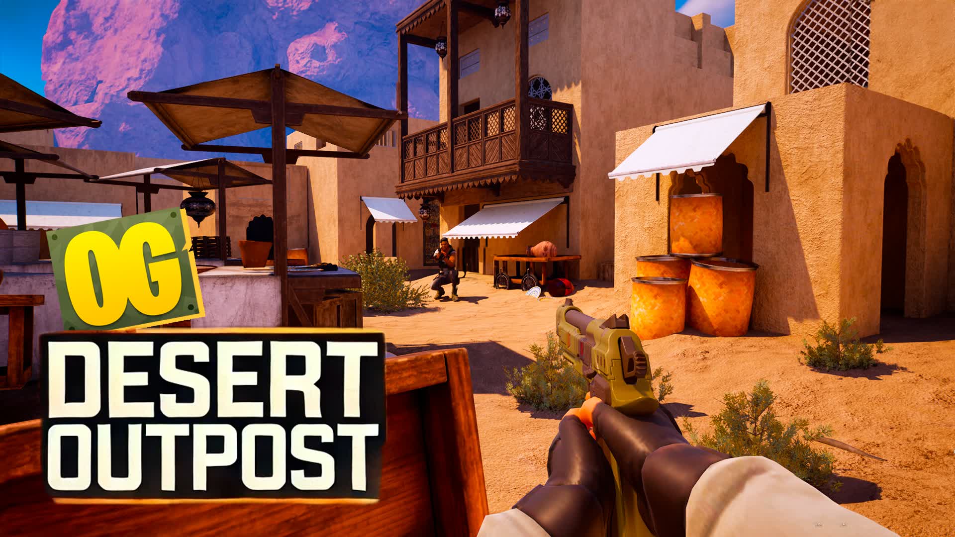 Desert Outpost 🏜️ First Person 4981-6229-4956 by gamenaotemidade - Fortnite Creative Map Code ...