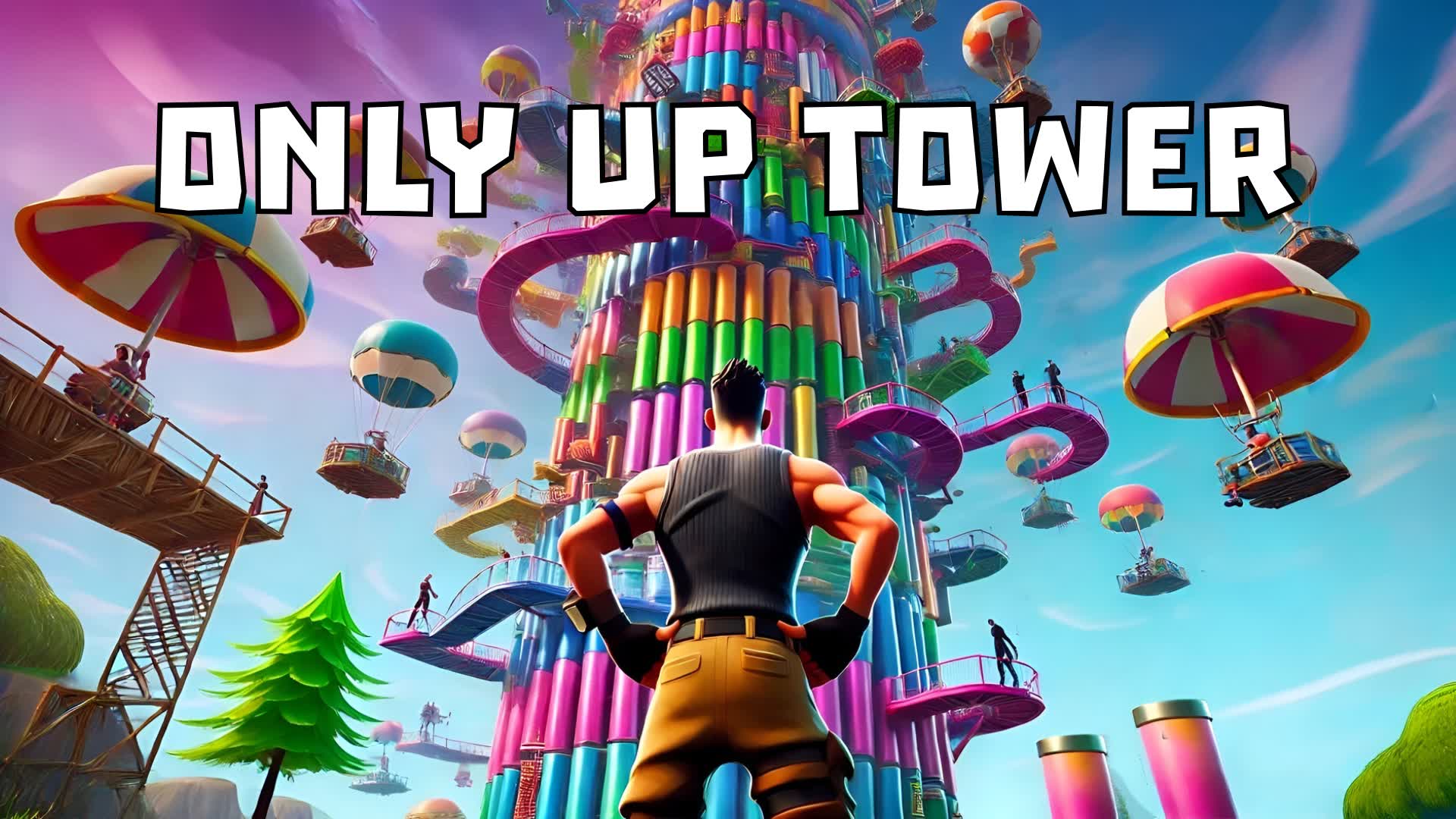 ONLY UP TOWER 5240-7397-1015 by phoenyx - Fortnite Creative Map Code ...