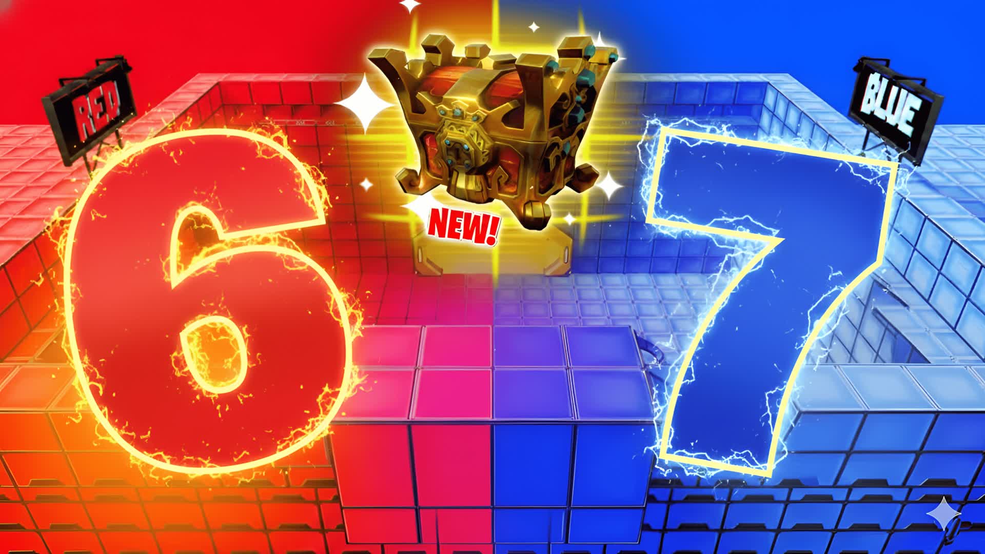 67 RED VS BLUE 🔴🔵 LASTMAPS 6286-3258-5964 by lastmaps - Fortnite