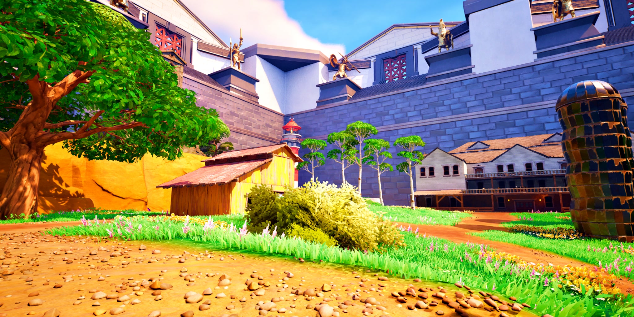 Cracked Colosseum 3057-4390-1191 by klarque - Fortnite Creative Map ...