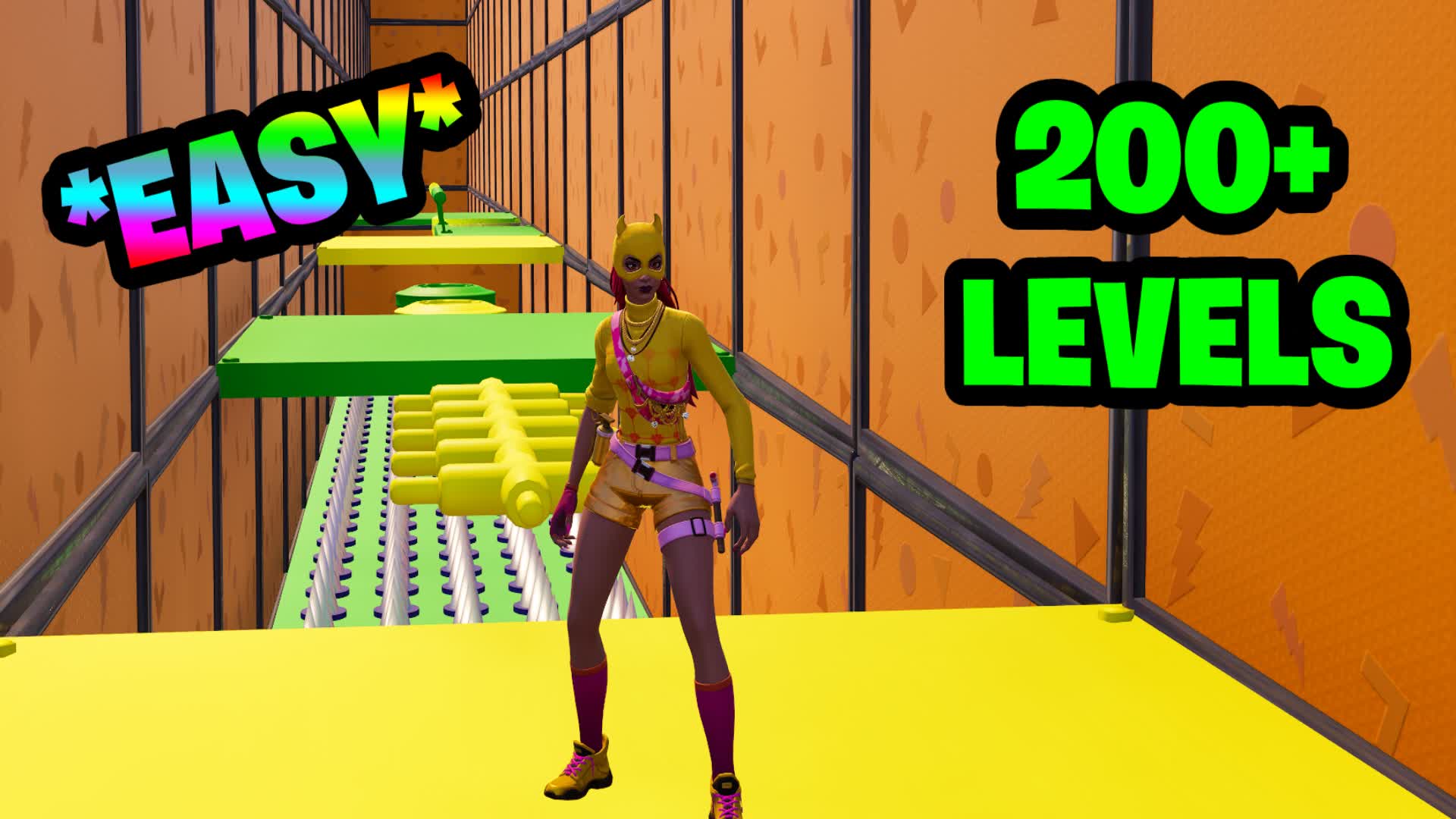🌈 Funland Parkour 200+ 2029-6745-9828 by foxey-maps - Fortnite