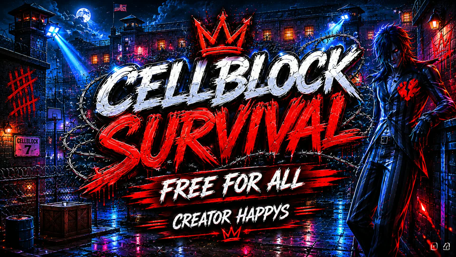 Cellblock Survival 9477-7512-9637 by happysmind - Fortnite Creative Map ...