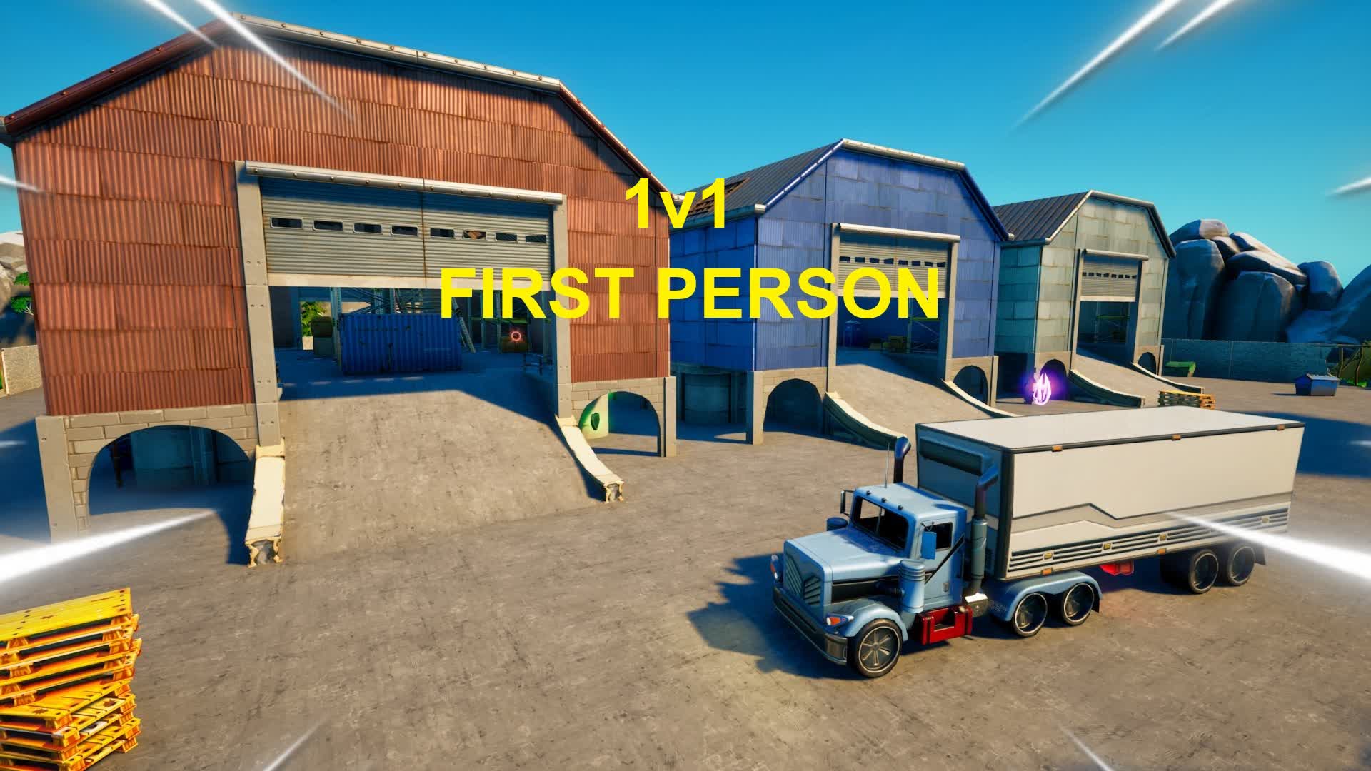 1v1 Dusty Depot first person 0149-0694-8915 by mistera - Fortnite Creative Map Code - Fortnite.GG