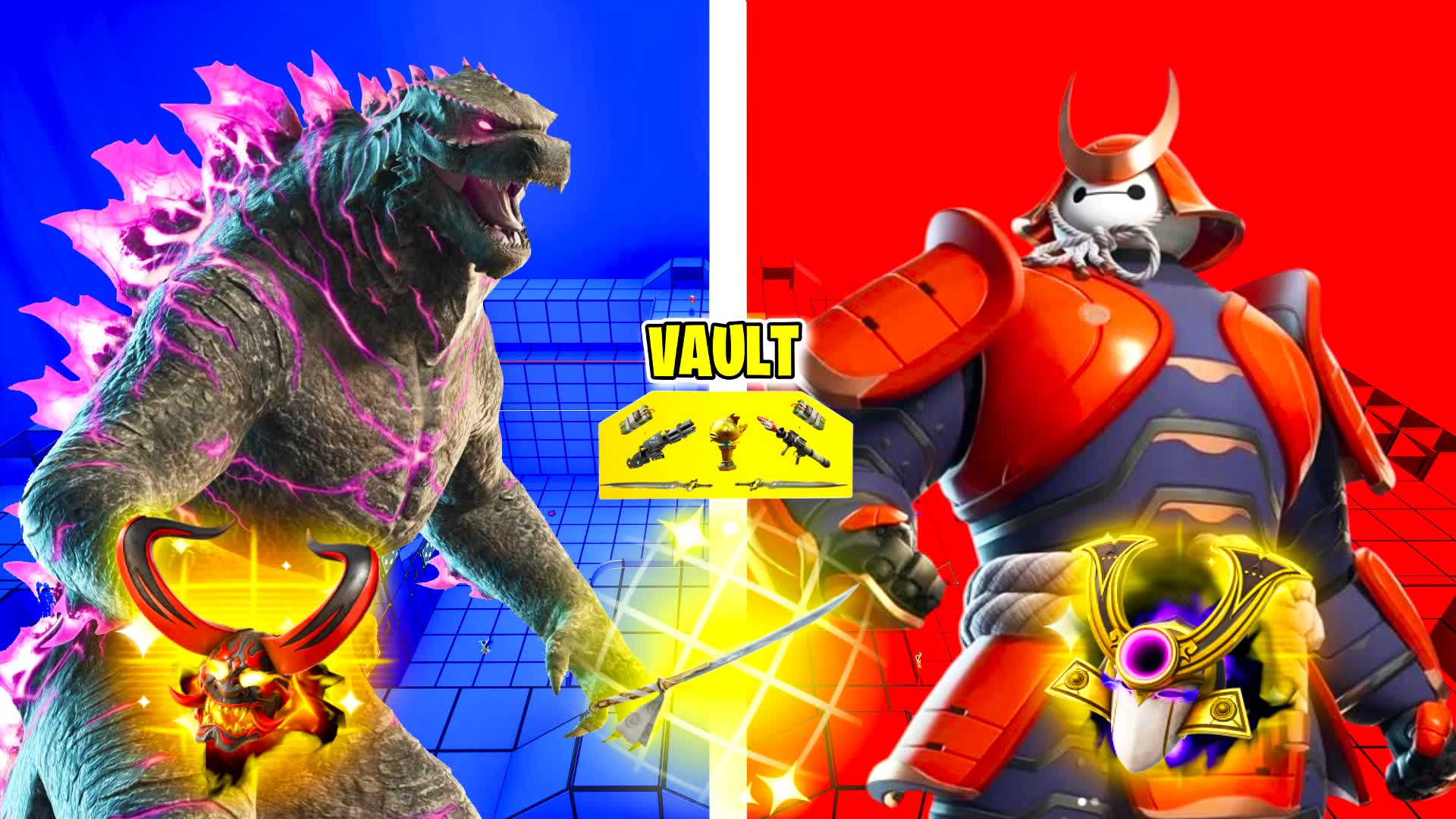 RED VS BLUE RUMBLE 🔴🔵 5541-5422-1707 by sof1 - Fortnite Creative Map Code - Fortnite.GG