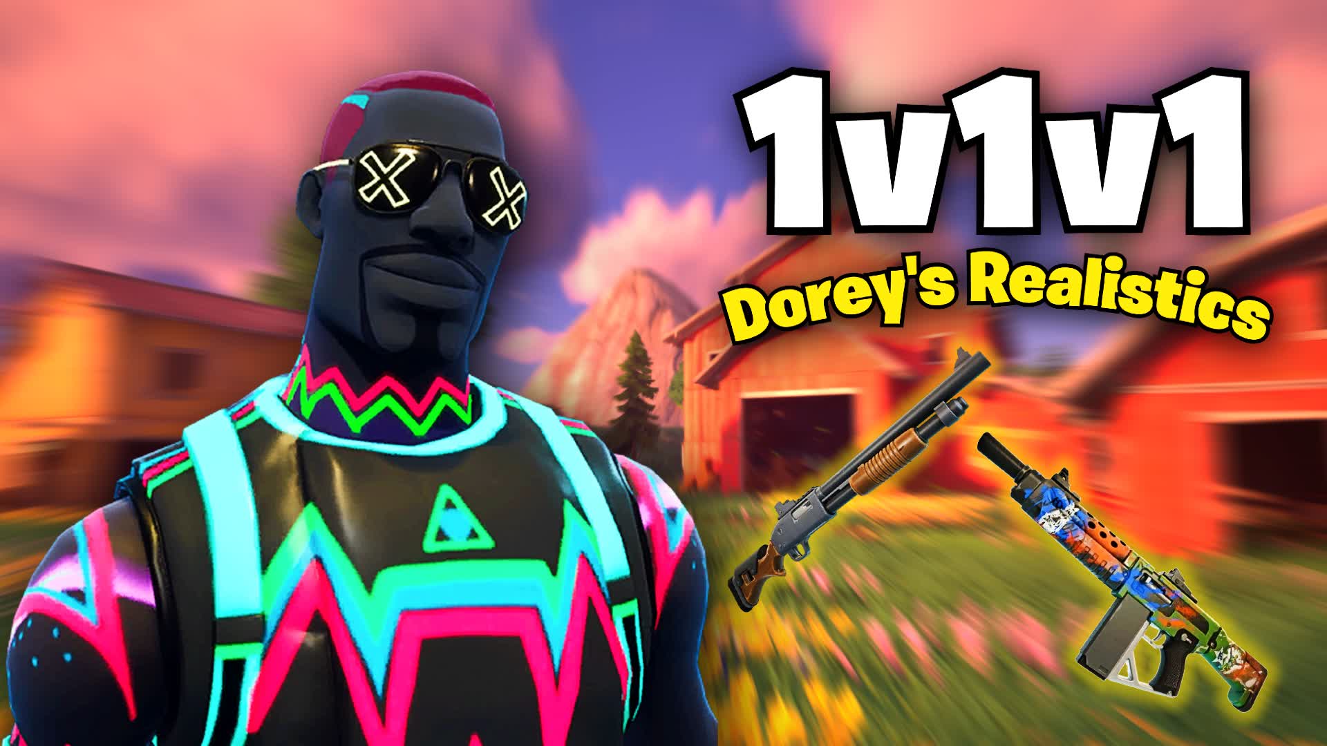 Dorey's 1v1v1 Realistics 7200-1663-9776 من ابتكار dorey - Fortnite