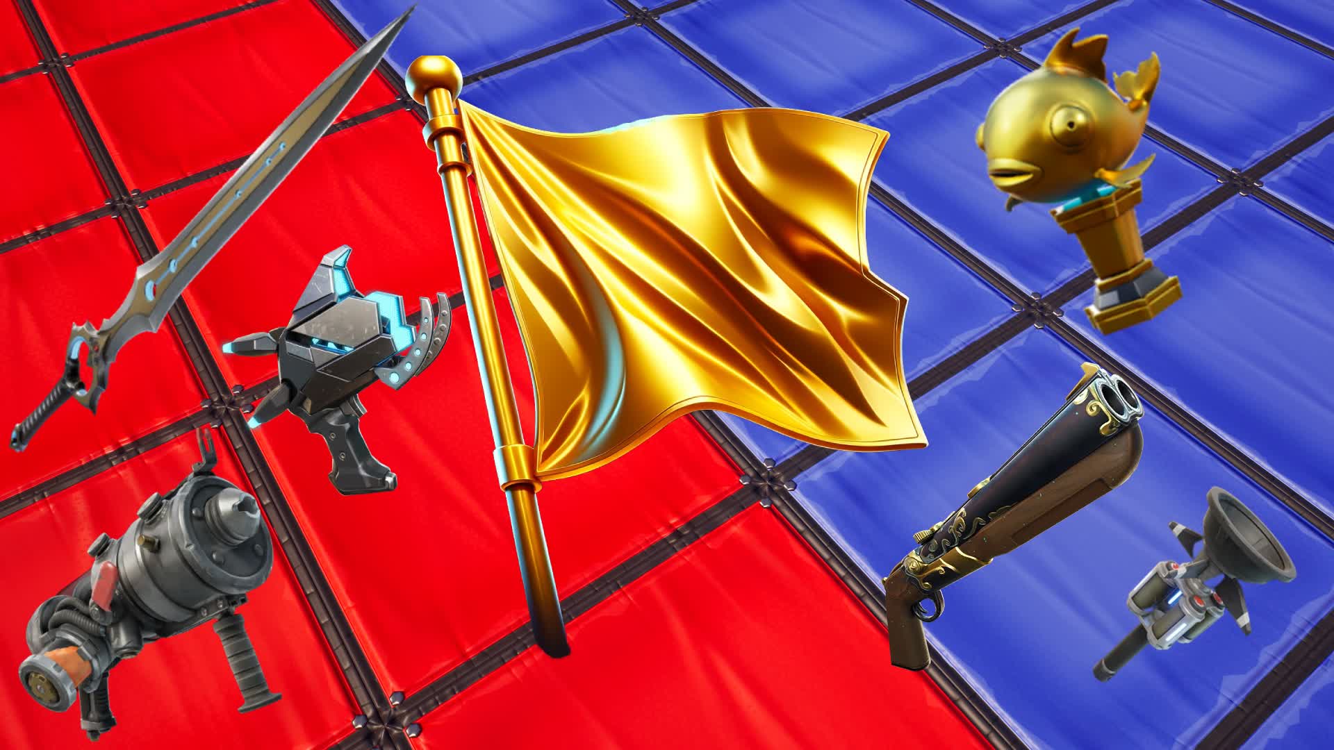 🔴🔵RED VS BLUE - 🚩Capture The Flag🚩 5495-3807-1344 by rvus - Fortnite ...