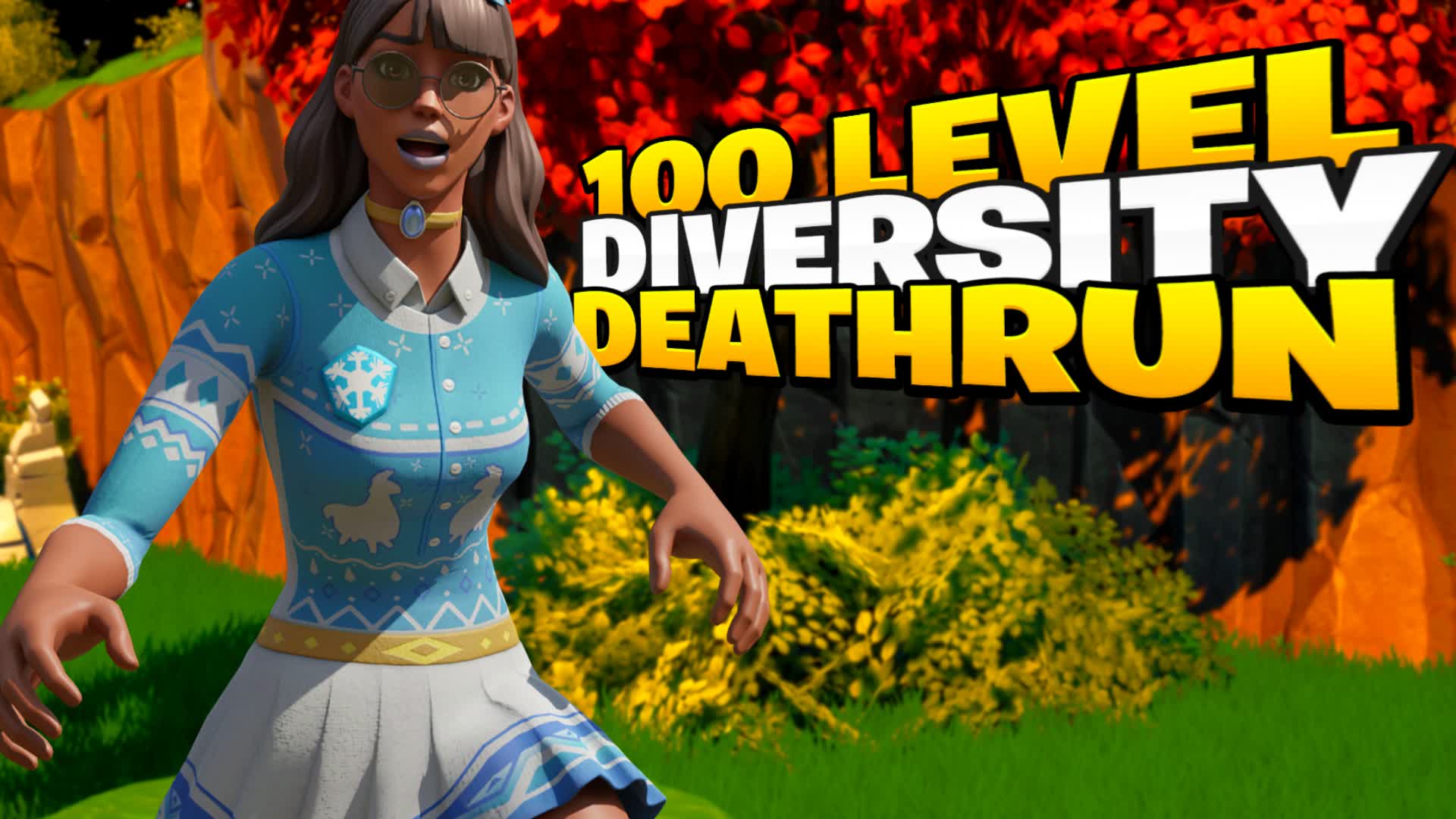 Diversity Deathrun: 100 Level 9058-2968-2050 by xpunti - Fortnite ...