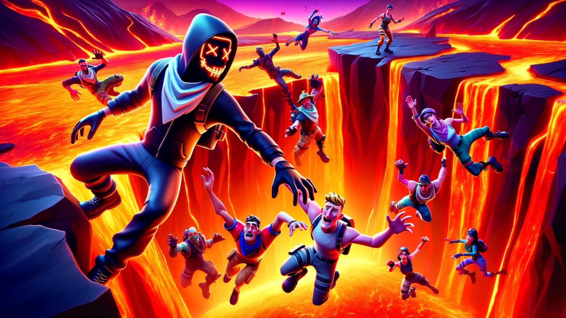 FLOOR IS LAVA MINIGAME 🔥🌋 1585-4788-8295 by pudva - Fortnite Creative ...