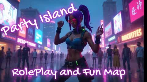 Party Island 8055-1665-9360 by magicvafnir - Fortnite Creative Map Code - Fortnite.GG