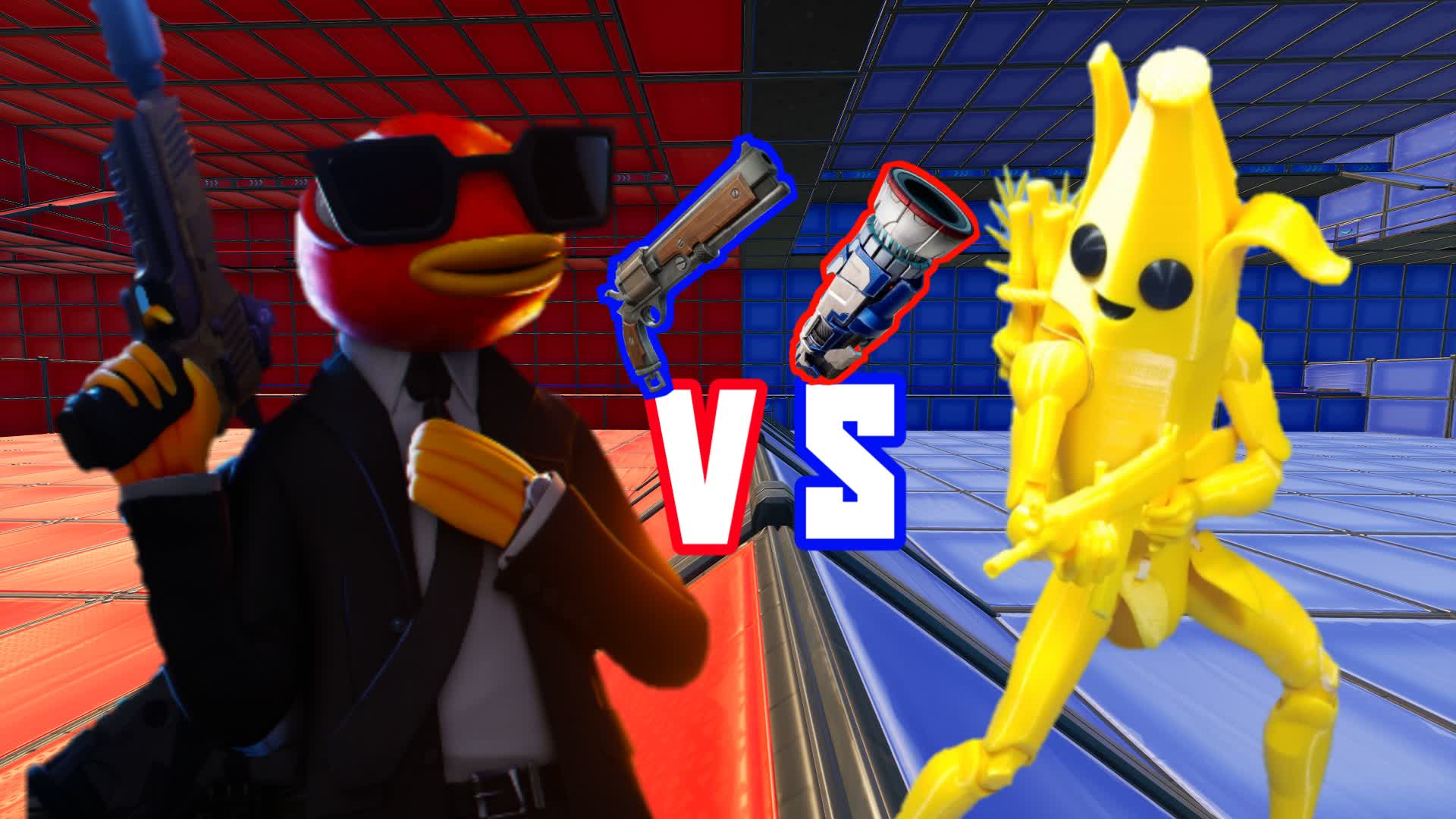 🍌PEELY🆚FISHY🕶 REG VS BLUE 7818-1476-3041 by maaran - Fortnite Creative ...