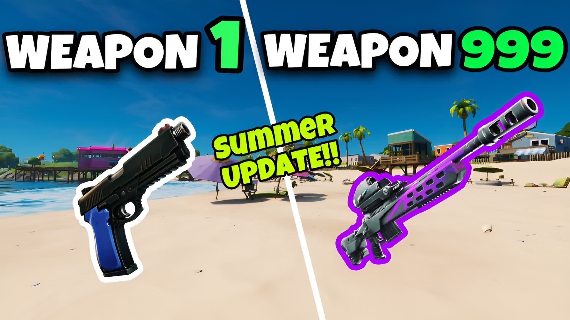 😎 GUN GAME 🔫 SUMMER ONE SHOT 🌴 AIM🎯 6097-5129-4218 by zigbroz ...