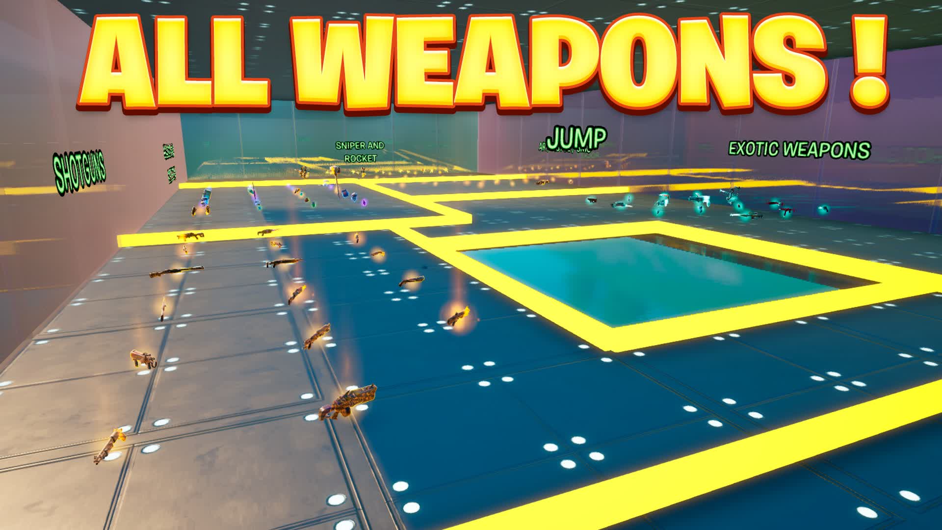 ALL WEAPONS - FREE FOR ALL 0895-7679-5579 by steinerfn - Fortnite ...