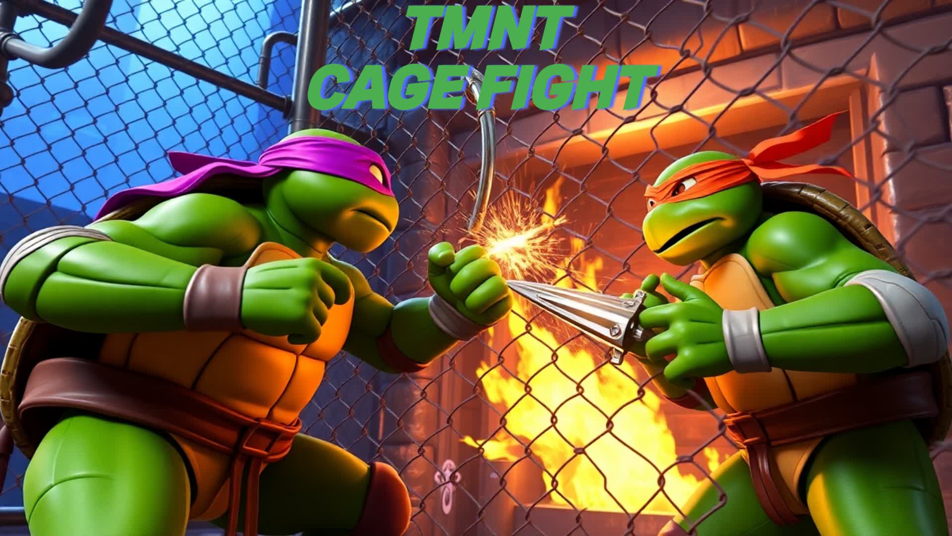 🐢TMNT Cage Fight OG Loot and More! 9694-2134-2374 by sotox - Fortnite Creative Map Code ...