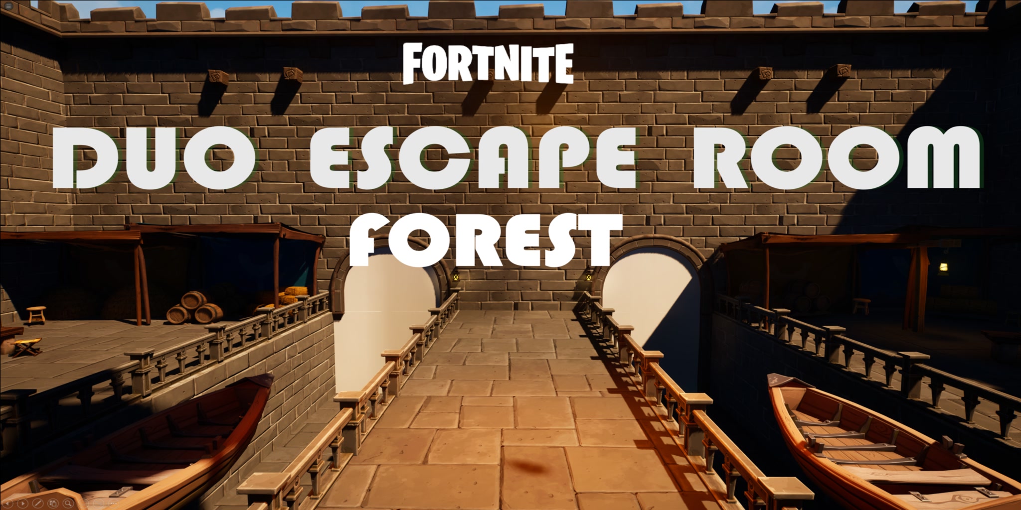 DUO ESCAPE ROOM 1398-4159-3714 by hatena55 - Fortnite Creative Map Code - Fortnite.GG