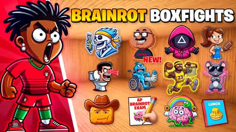 raisabos的⭐SUPER BRAINROT BOXFIGHTS📦6157-8192-1977 - Fortnite