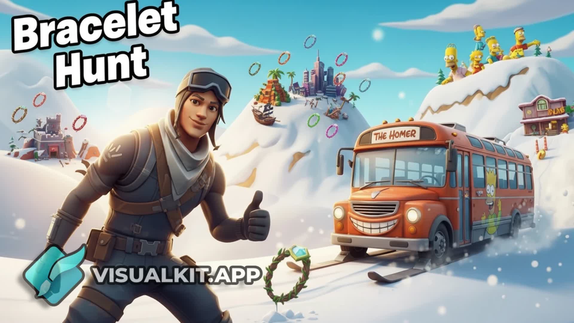 Bracelet Hunt Beta 9134-1340-9891 by jabbaa - Fortnite Creative Map ...