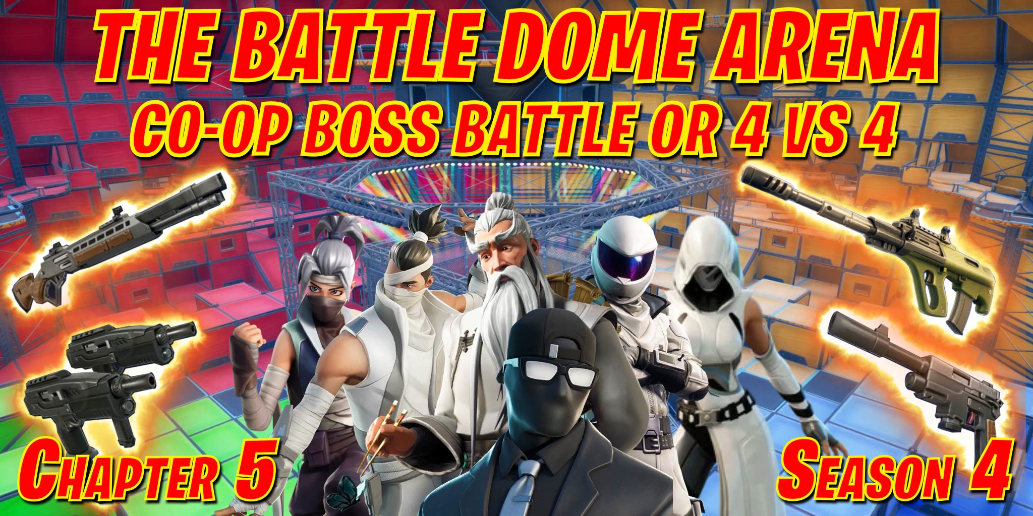 ️💙💛💚 THE BATTLE DOME ARENA 💚💛💙 ️ 0920-6613-1082 by gauche - Fortnite ...