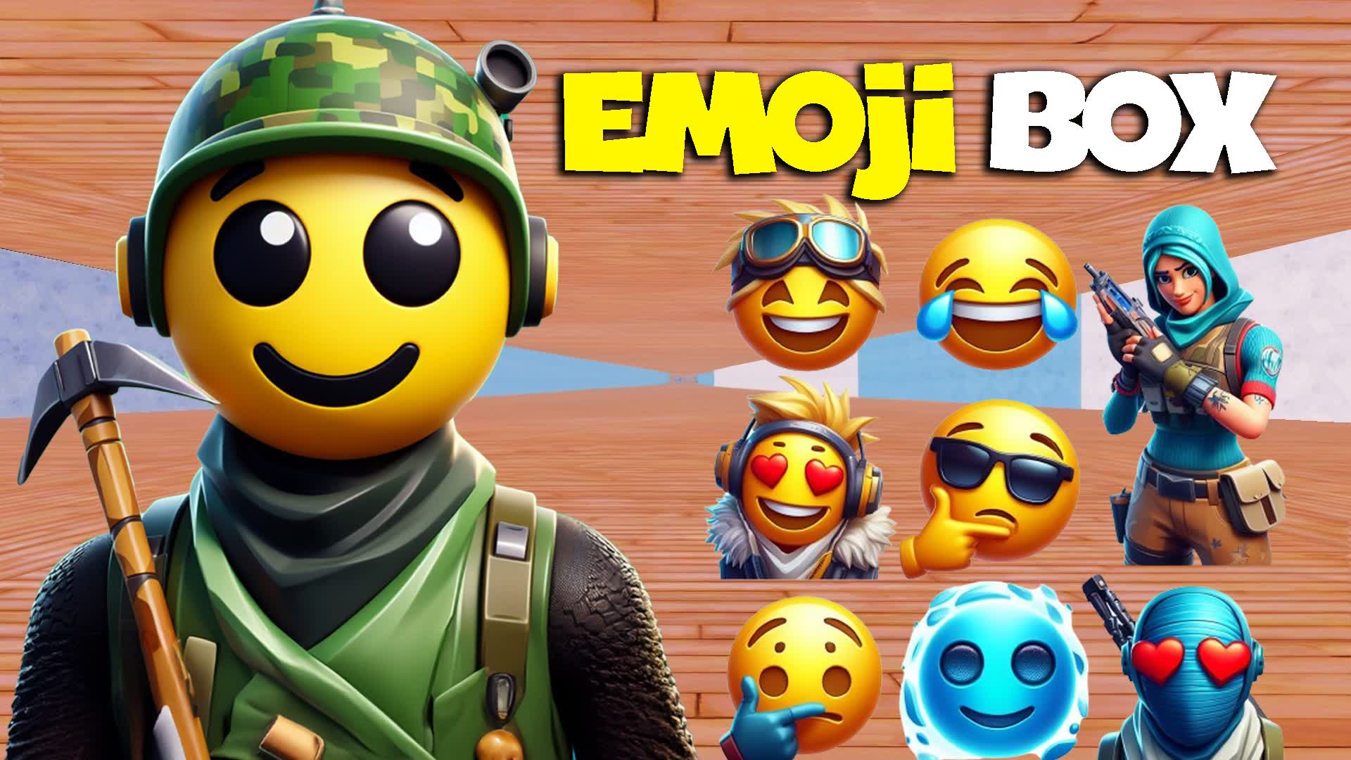 EMOJI BOX PVP📦 PAUL2M 9543-7274-5722 by paul2m - Fortnite