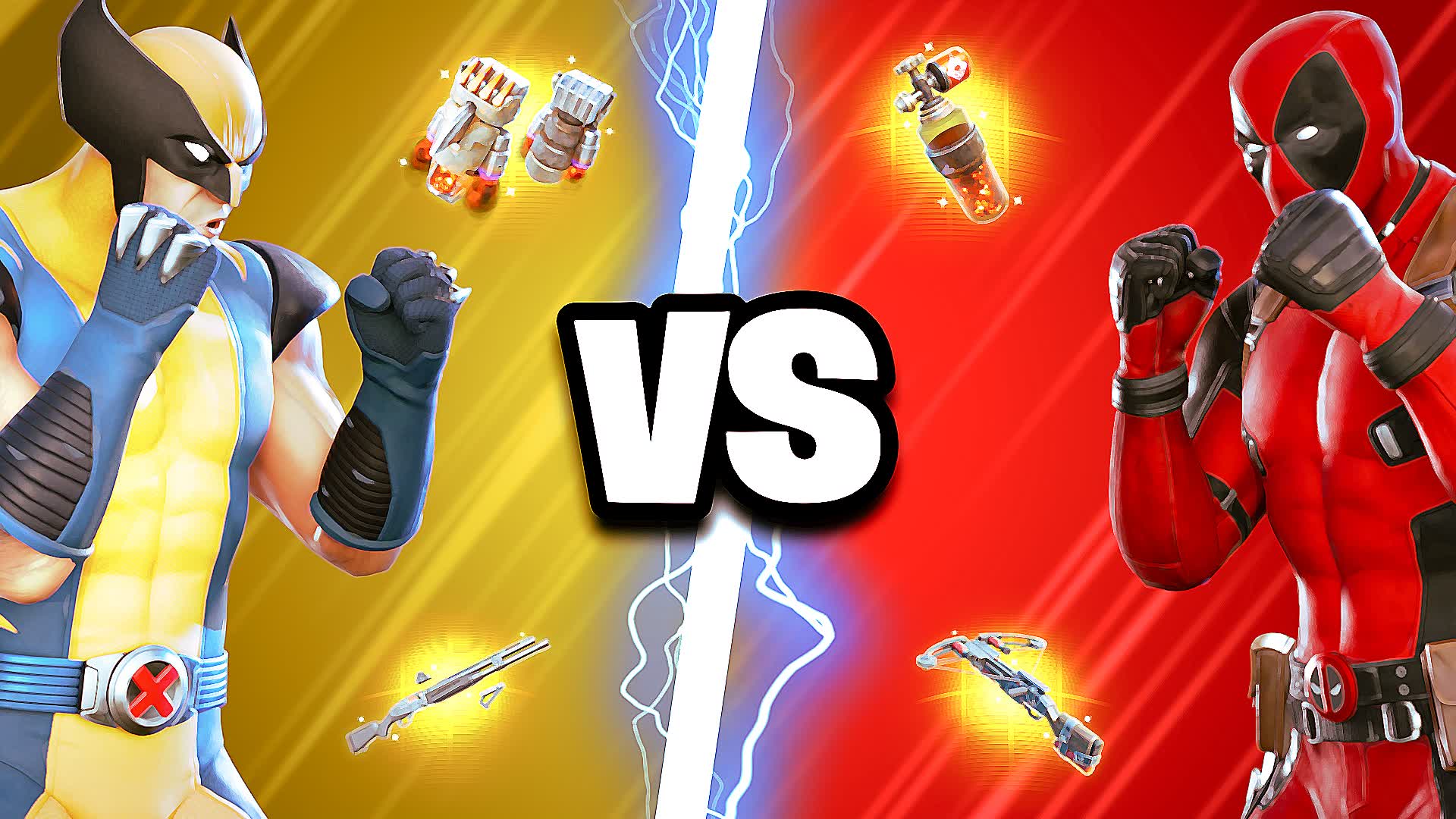 Deadpool VS Wolverine💥- No Build 0435-9749-9846 by zetx - Fortnite ...