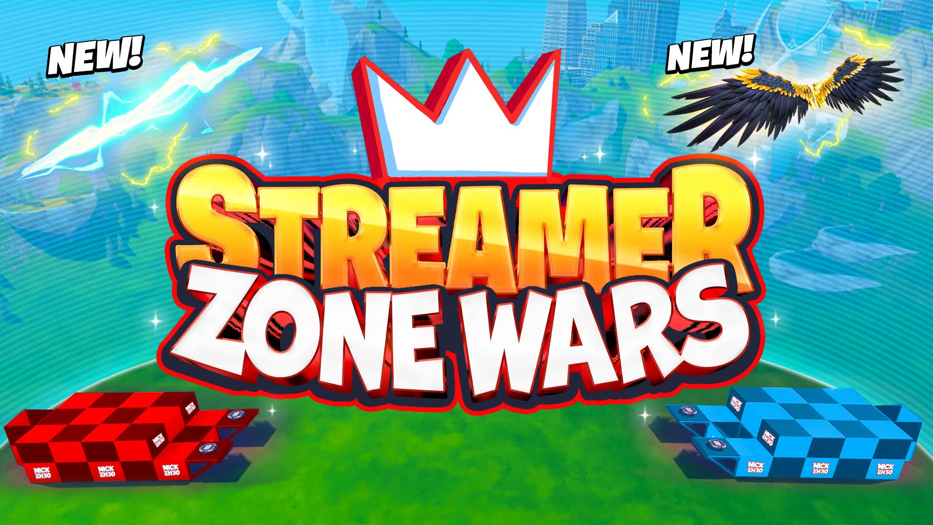 Streamer Zone Wars 4716-2337-7573 by nickeh30 - Fortnite Creative Map ...