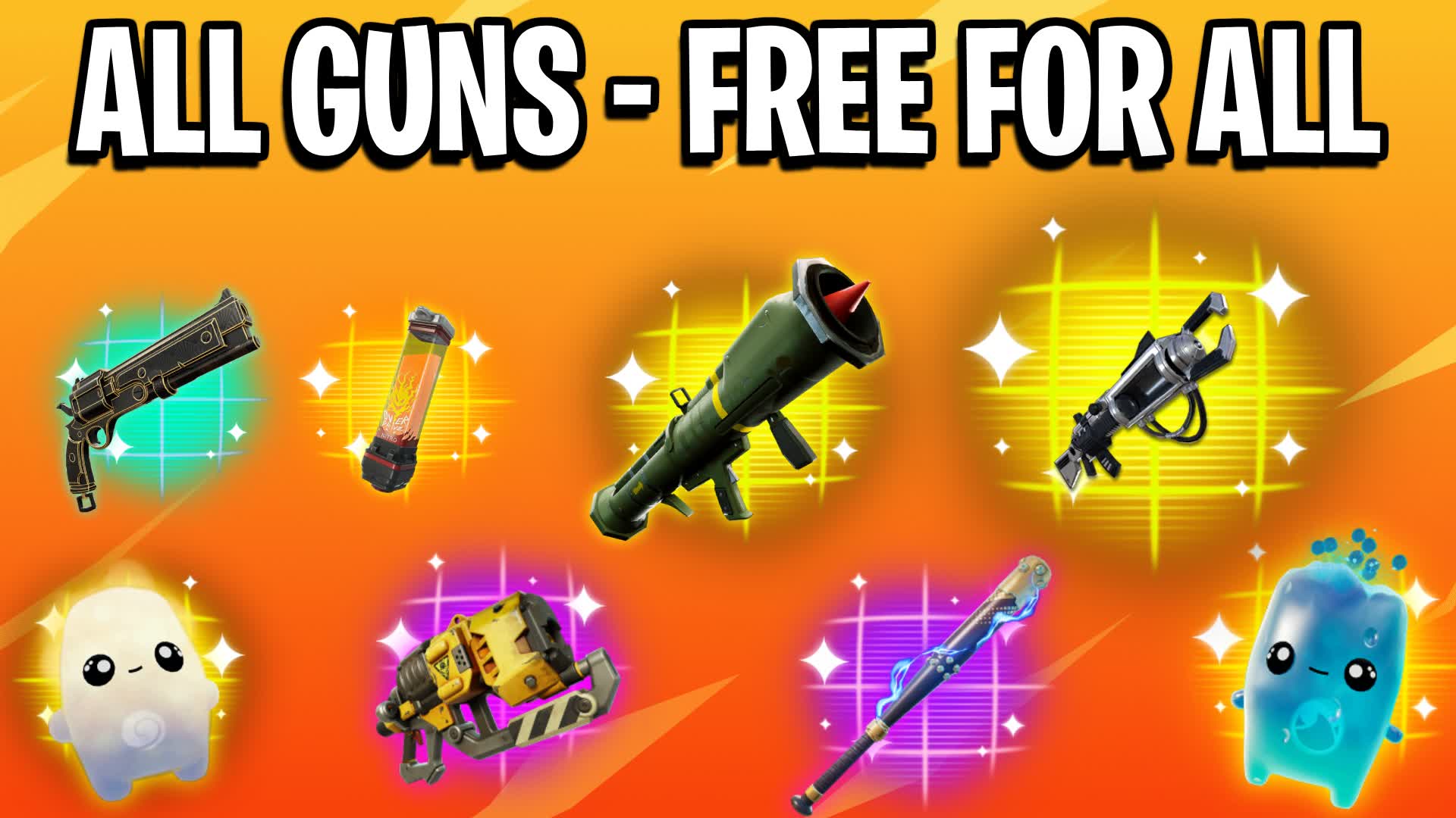 ALL GUNS - FREE FOR ALL 1019-3139-1593 by faza - Fortnite Creative Map ...