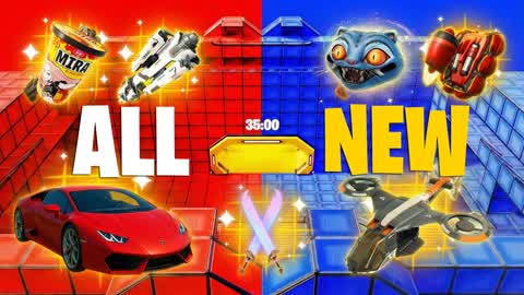 ALL NEW RED VS BLUE 🔴🔵TWDU 7912-6922-7152 by codeverse72 - Fortnite