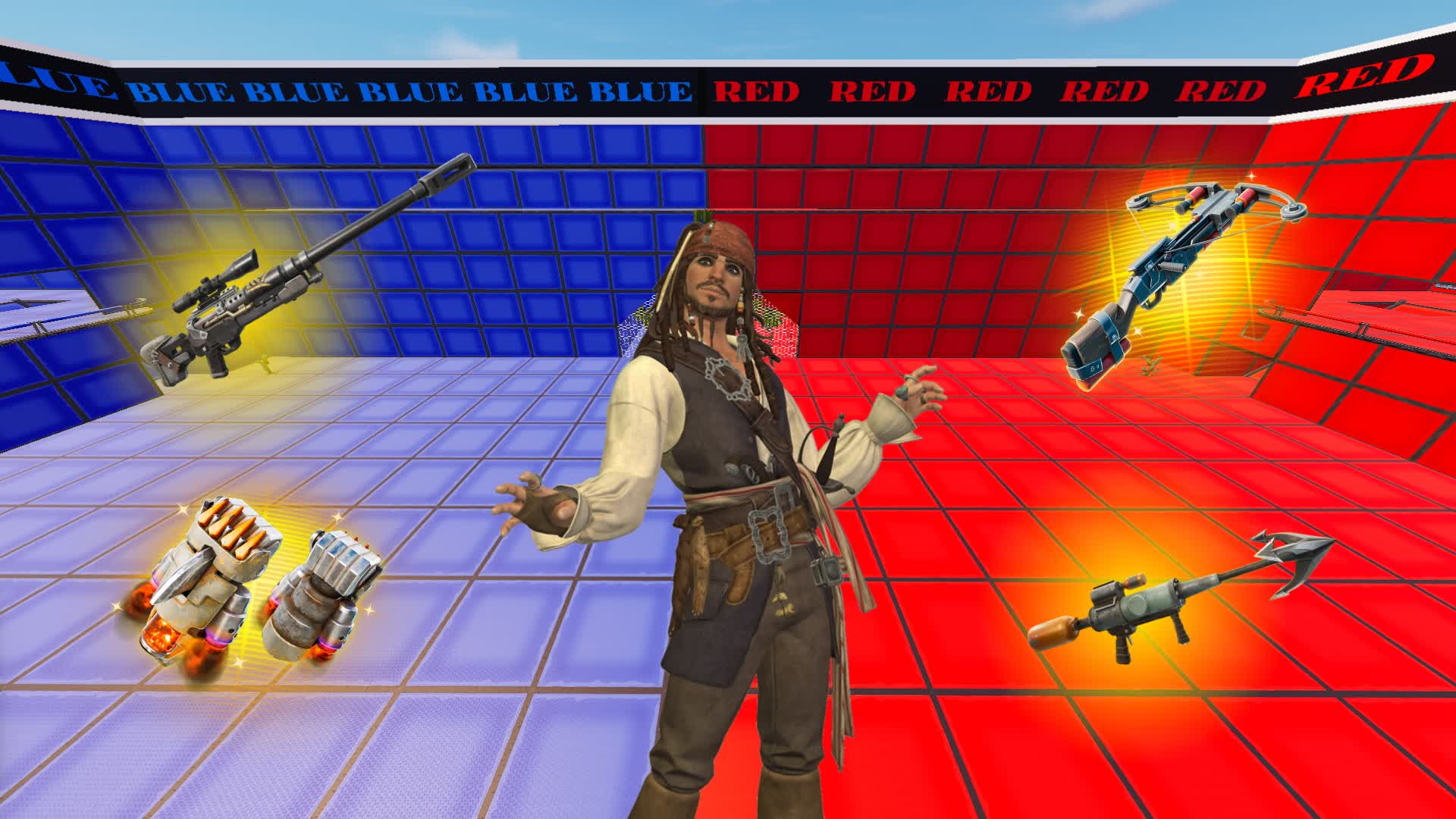 PIRATES RED VS BLUE 🔴🔵 1015-6520-1746 by elianstudio - Fortnite ...