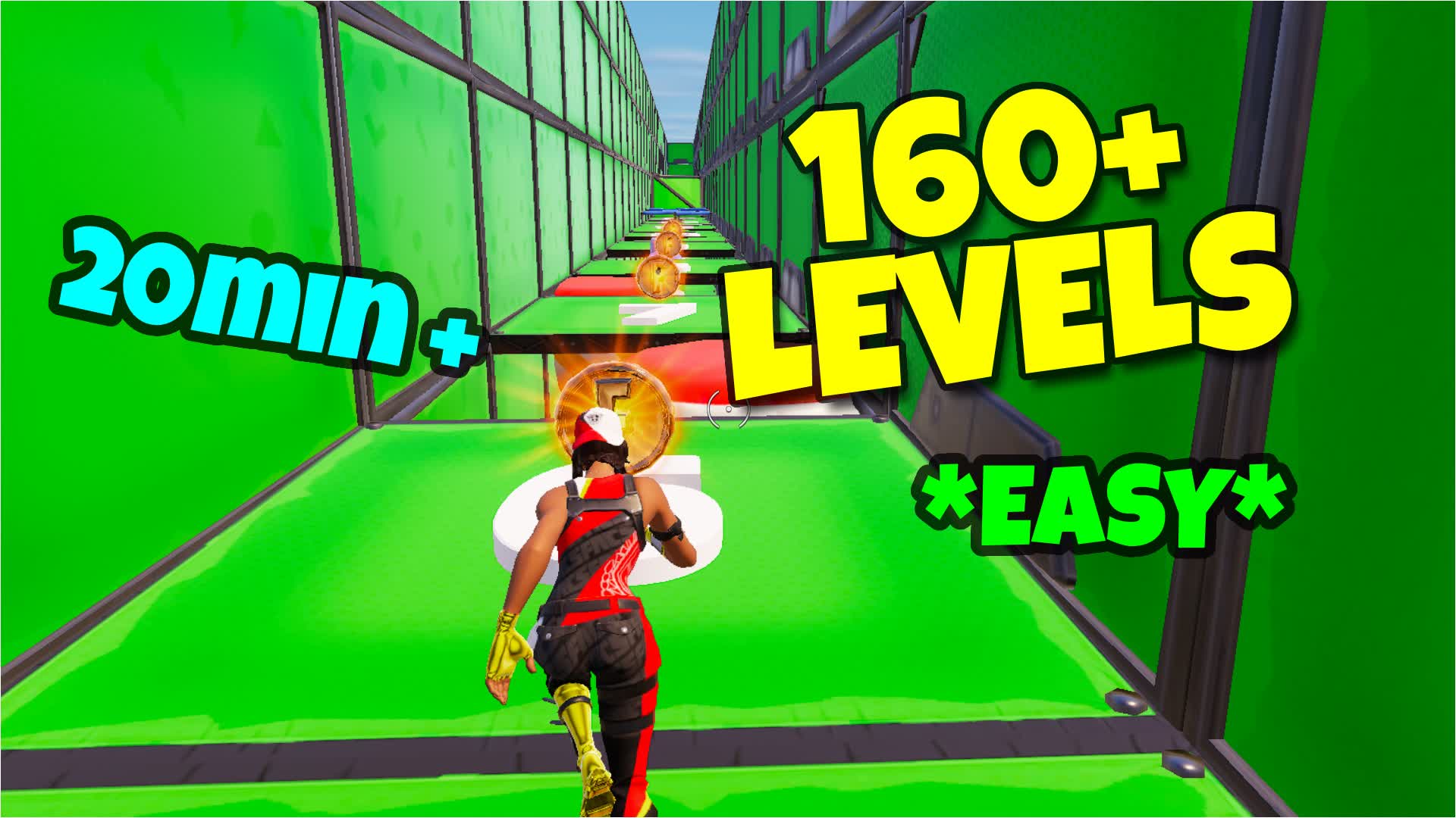 🔥DEFAULT PARKOUR 160+🔥 1502-9516-8271 by foro - Fortnite Creative Map ...