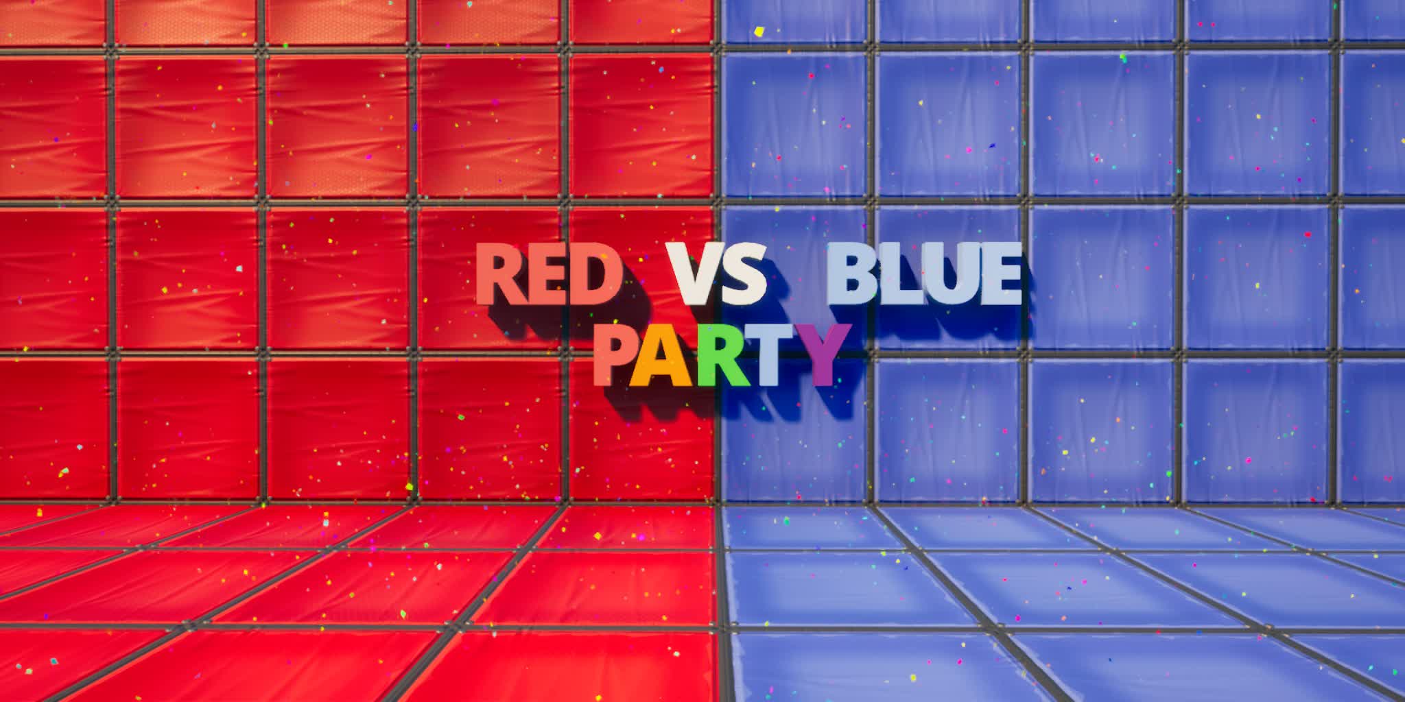 Red VS Blue Party - 3982-3143-3953 | Fortnite Zone