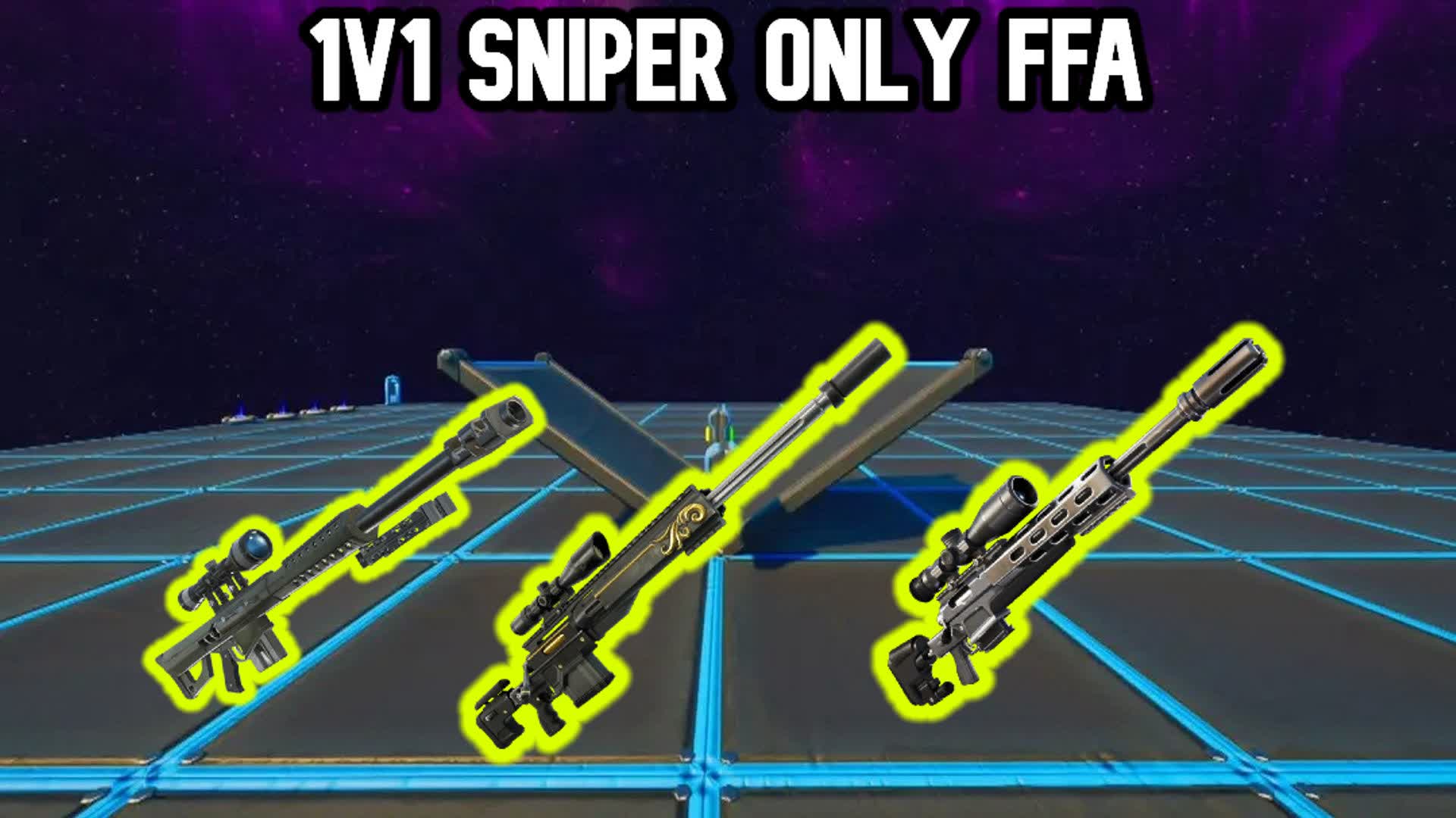 1V1 SNIPER ONLY (16 PLAYERS) 2049-5930-1073 by kempo - Fortnite Creative Map Code - Fortnite.GG