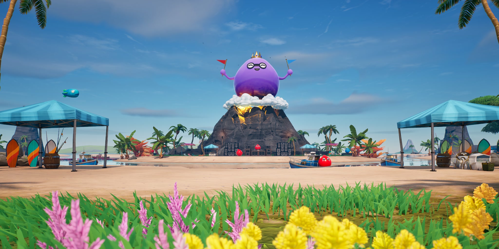 Blob King Island Battle 2364-4598-1319 by hellobard - Fortnite Creative Map Code - Fortnite.GG
