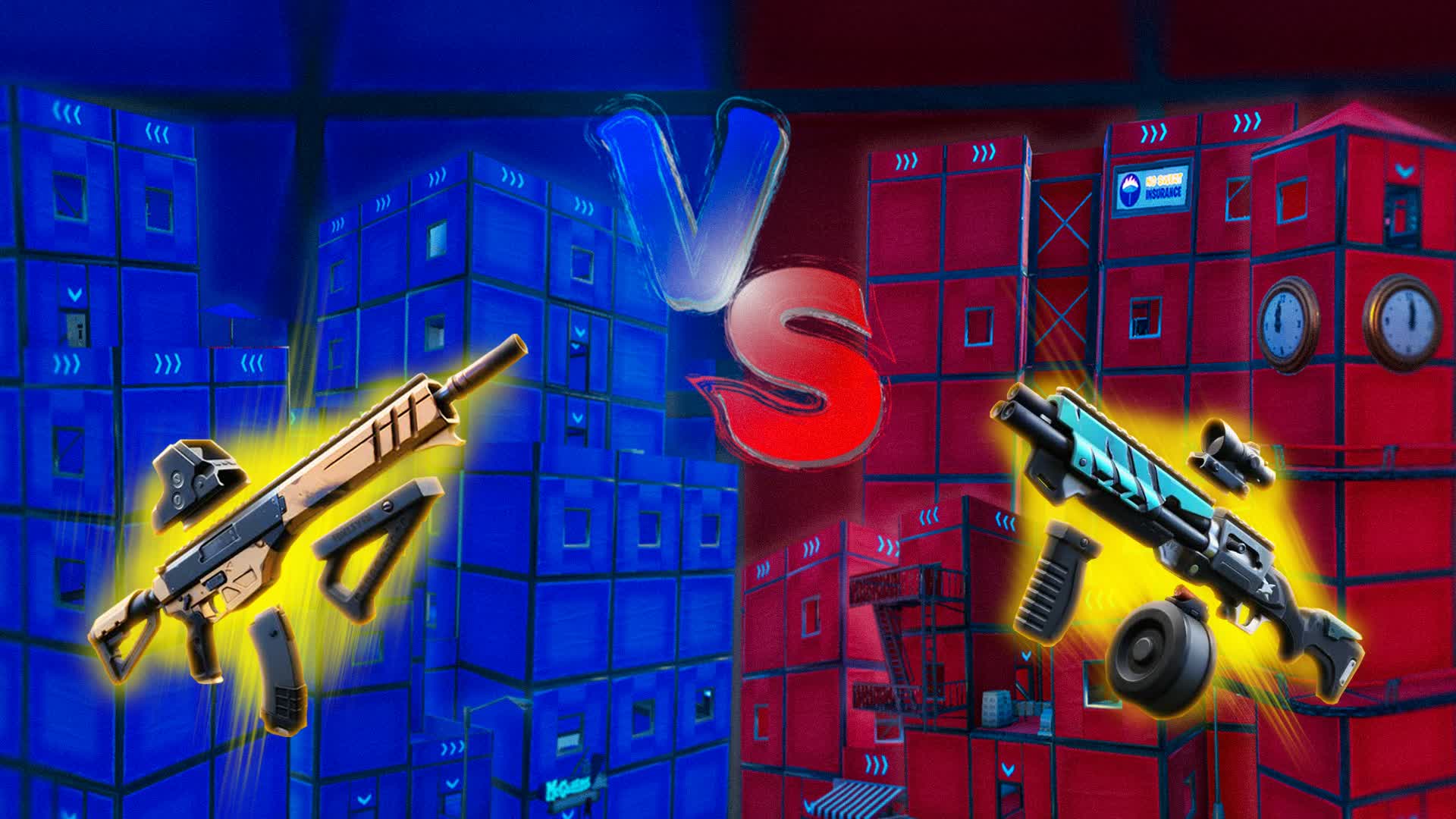 TILTED - RED VS BLUE 🔴🔵 3315-9225-3761 by wiise - Fortnite Creative Map ...