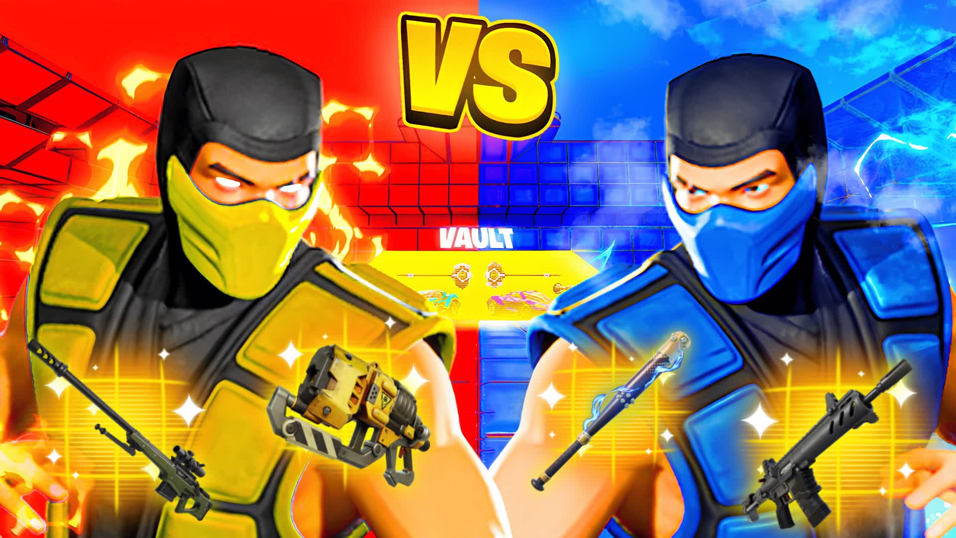SUB-ZERO RED VS BLUE 🔴🔵 6087-7450-3463 by astral00 - Fortnite Creative ...