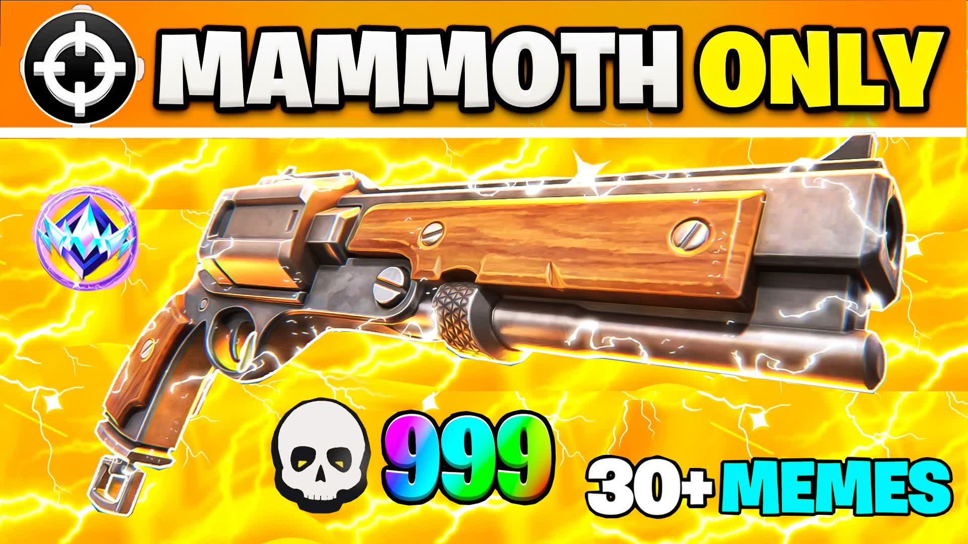 MEME MAMMOTH PISTOL ONE SHOT 🎯RETAIL 2900-9898-6501 by slidon - Fortnite