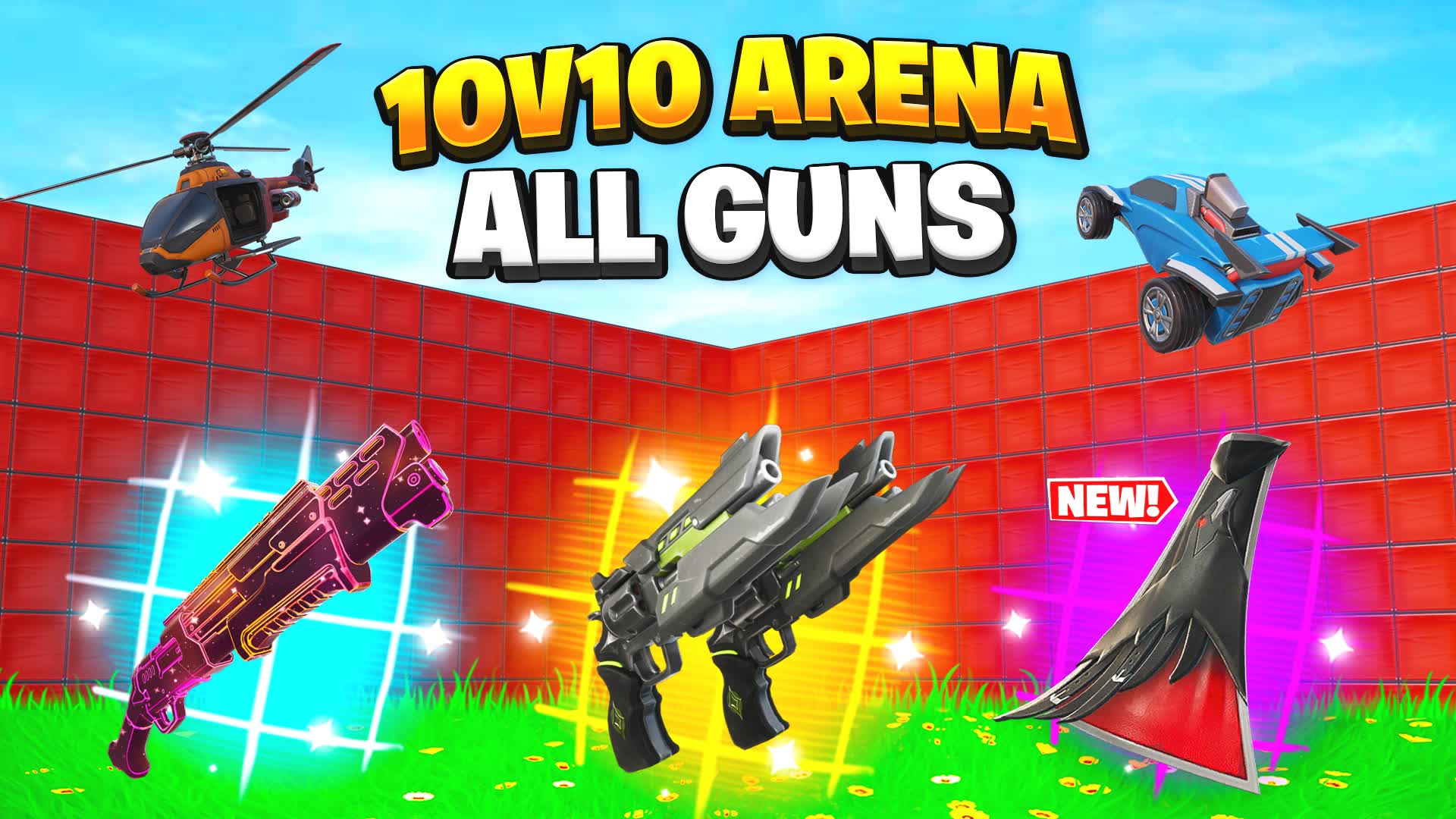 10V10 ARENA WITH EVERY GUN 6274-1475-7779 by gazzstudios - Fortnite ...