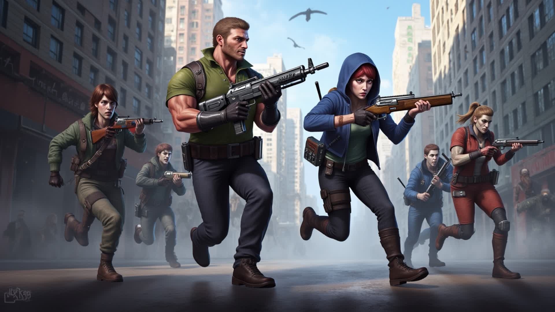 Zombie Survival 🧟 Cyber City 2011-2609-4226 by ironydev - Fortnite ...